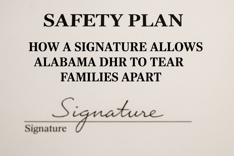“It Was Just a Safety Plan”: How a Signature Allows Alabama DHR to Tear ...